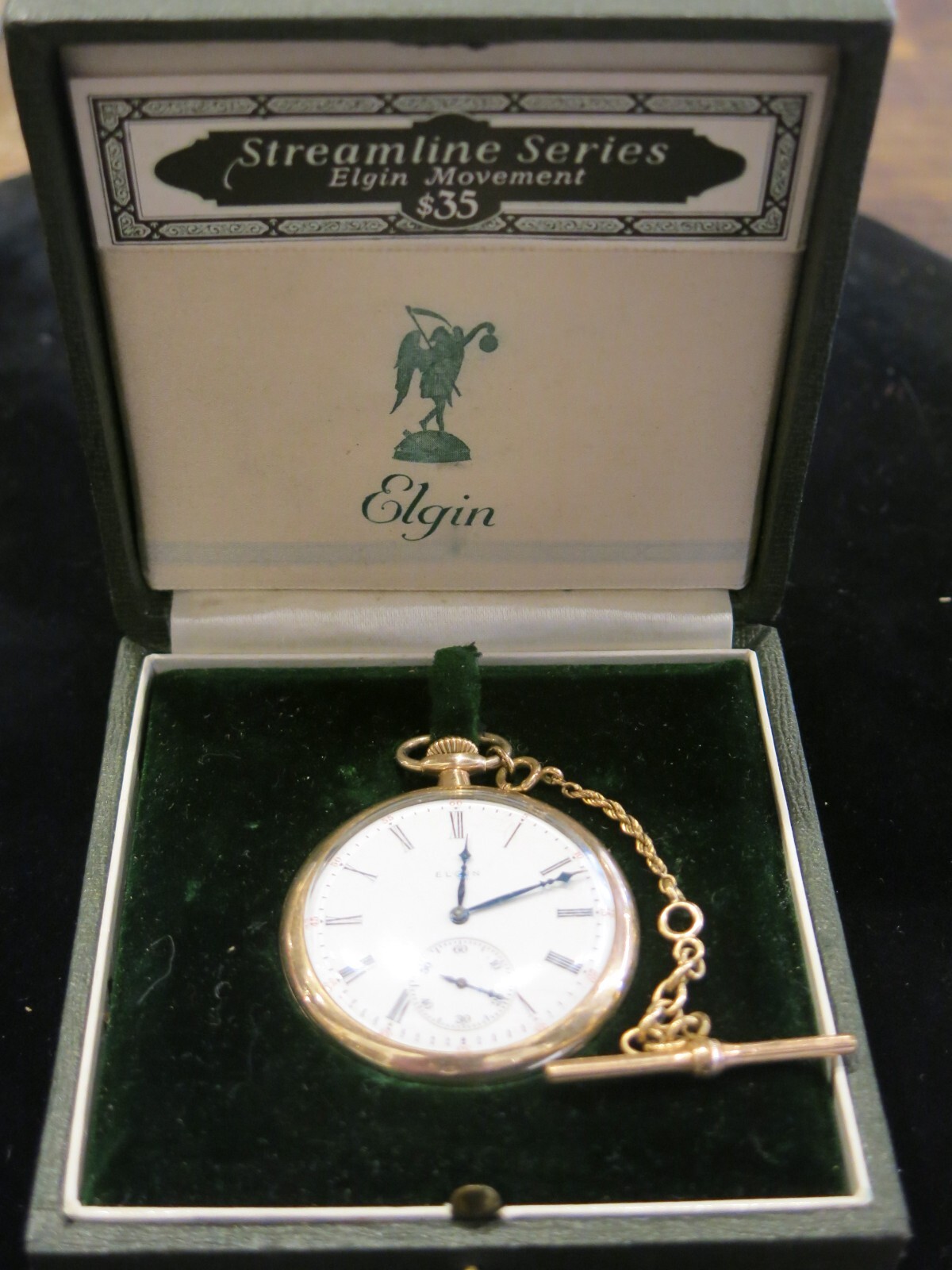 1923 Elgin 12s 15 J Model 3 Grade 315 Open Face Pocke… - Gem