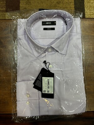 HUGO BOSS New With Tag. Men’s Slim Fit Medium. Color: Light Purple | eBay