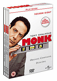 Monk - Complete (Box Set) (DVD, 2011) for sale online | eBay