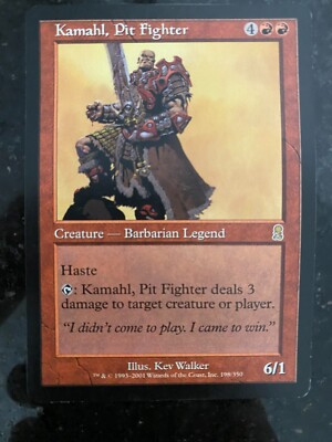 MTG Kamahl, Pit Fighter Odyssey 198/350 Regular Rare | eBay