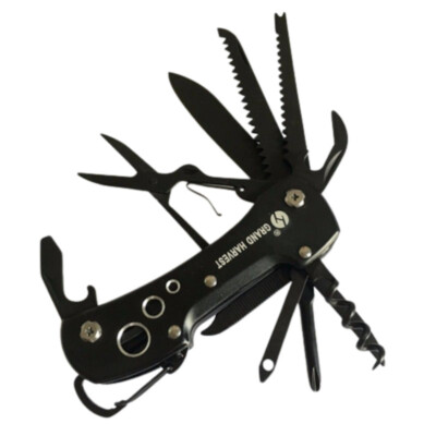 Stainless Multifunctional Swiss Knife Multi Purpose Army Pocket Hunting ...