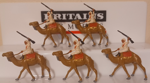 5 Britains Regiments Lead Egyptian Camel Corps Made In England | eBay