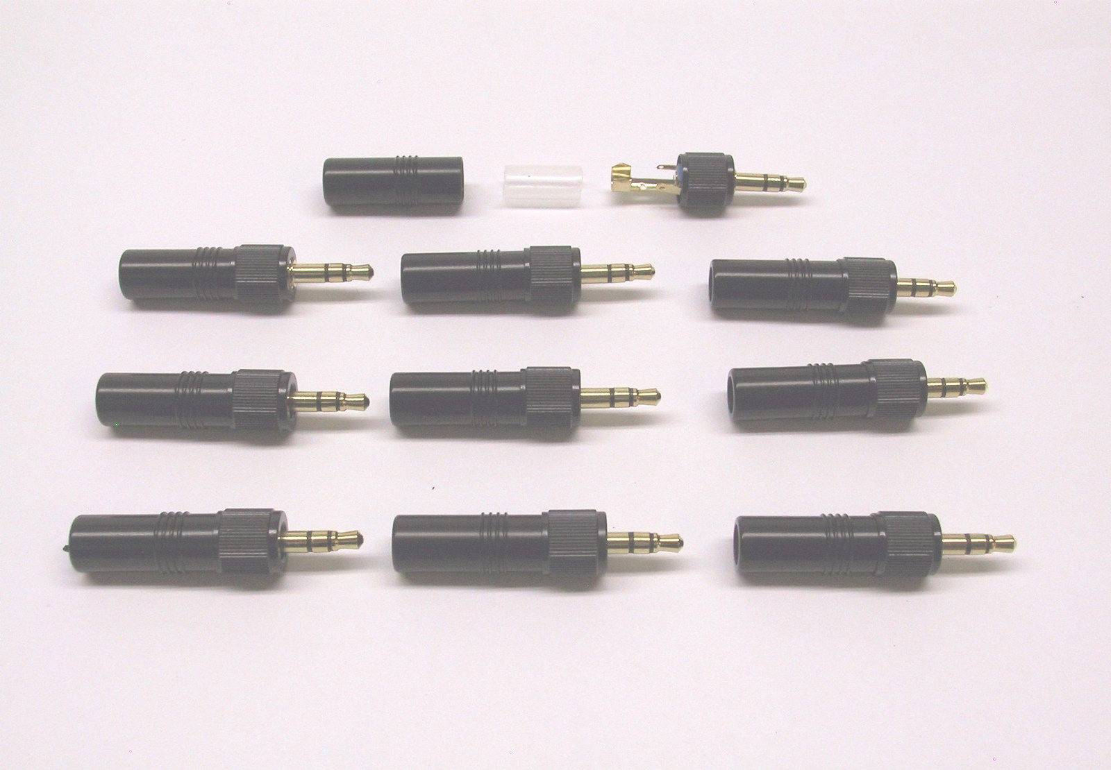 10 x 3.5mm stereo locking Jack Plug for Sennheiser EW G1, G2, G3, (Not ...