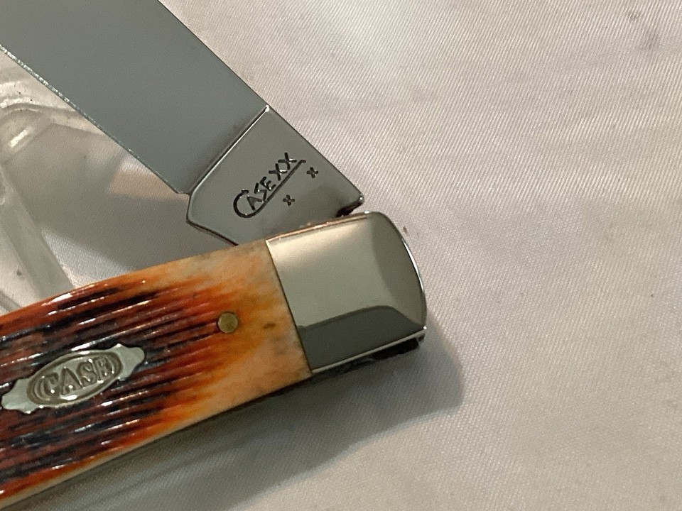 Case Moose 2008 Knife beautiful Bone handles, new knife no box | eBay