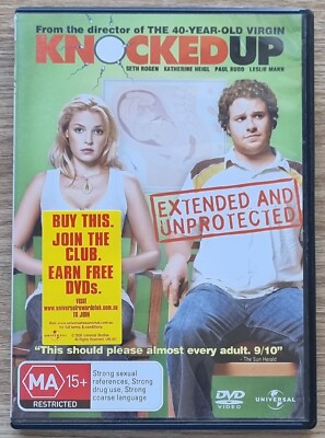 Knocked Up (Ref:2) • DVD • Region 2,4,5 • PAL • Rogen Heigl • FREE ...