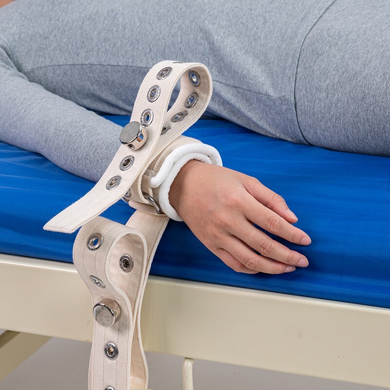 Hands And Feet Magnetical Controlled Restraint Strap Set 4 Point Lying ...