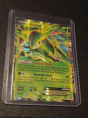 VIRIZION EX 9/101 Plasma Blast Ultra Rare Pokemon Card NM | eBay