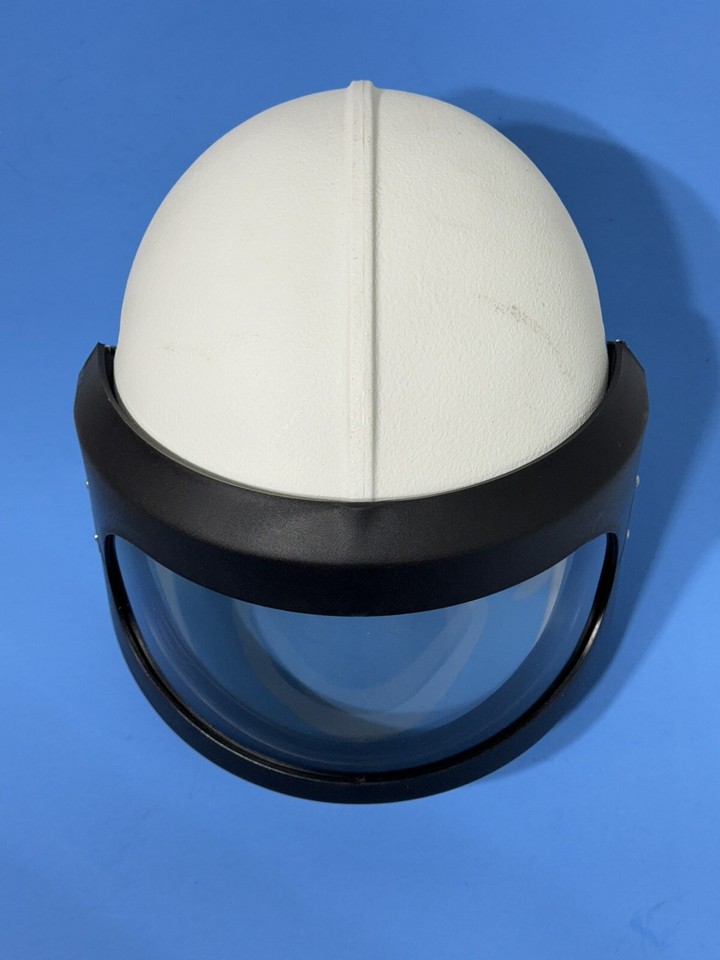 3M WHITECAP II W-8100 ABRASIVE BLASTING HELMET ASSEMBLY W/ SHROUD | eBay