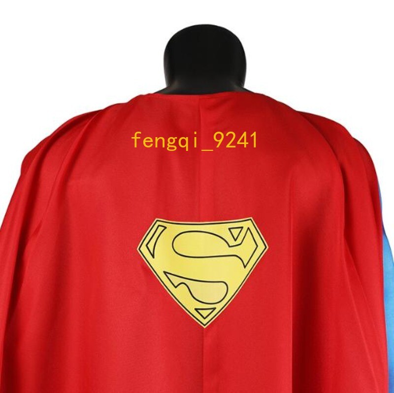Moive Superman 1978 Christopher Reeve Bodysuit Cosplay Costume Jumpsuit ...
