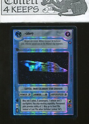 Star Wars CCG Reflections 2: Liberty *Mon Calamari Star Cruiser* Foil ...