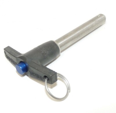 Avibank AVK BLC6TA22S Push Button Stainless Ball Lock Pin 3/8 in D 2.2 ...
