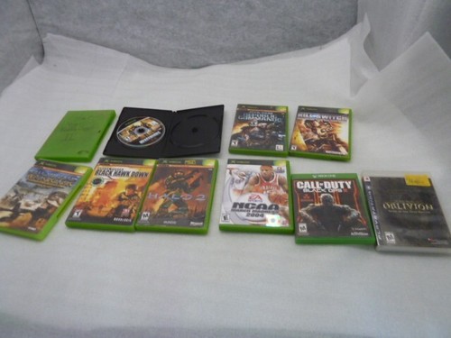 Lot of 10 original Microsoft Xbox Video Games | eBay