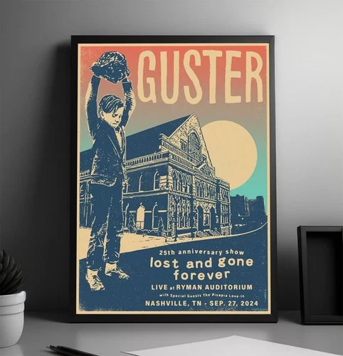 Guster Ryman Auditorium, Nashville, TN Sep 27, 2024 Poster | eBay