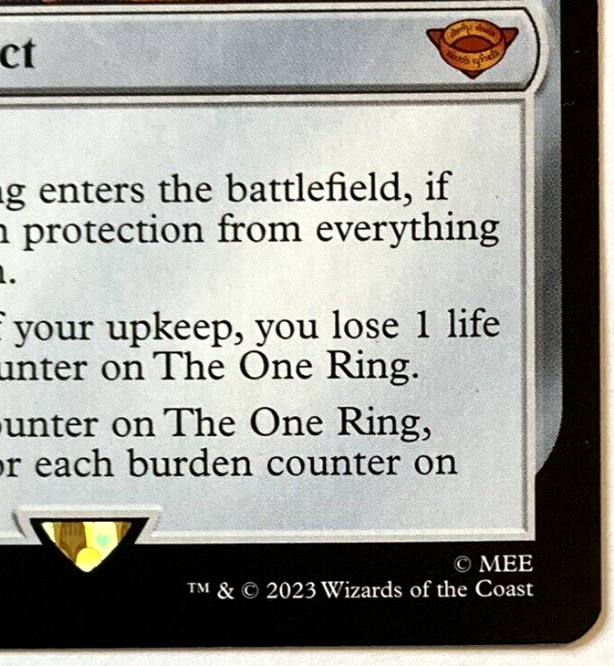 The One Ring Mythic 0246 Magic the Gathering Lord of the Rings Near ...