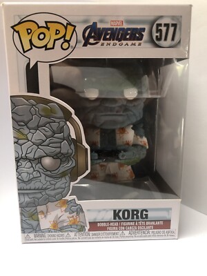 Marvel Funko Pop - Korg - Avengers: Endgame - No. 577 - PREOWNED | eBay ...