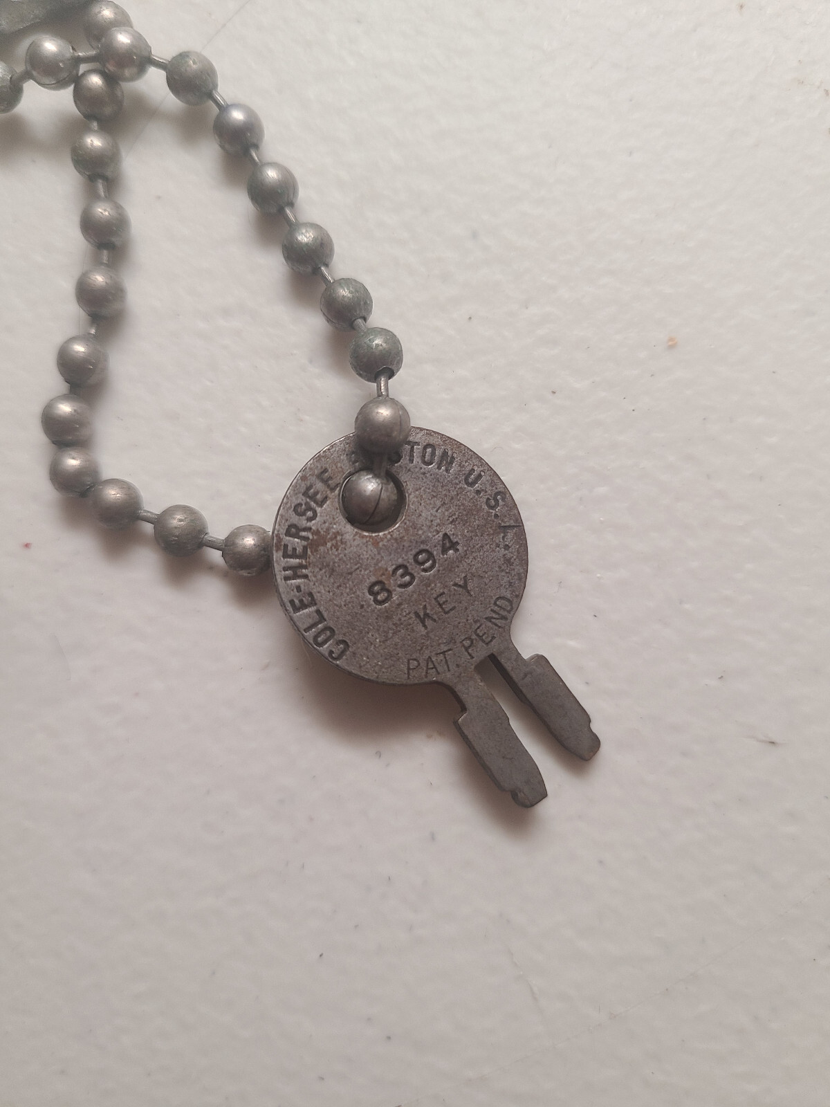 Vintage Pair of Two Cole-Hersee Machine Equipment Engine Diesel Keys ...