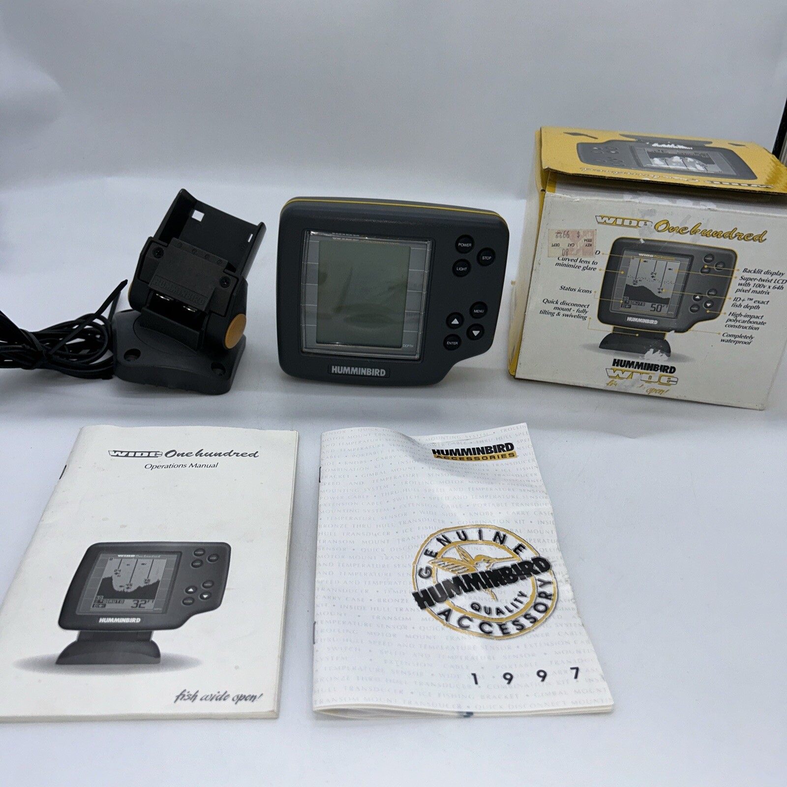 Humminbird Wide 100 Fishfinder for sale online | eBay