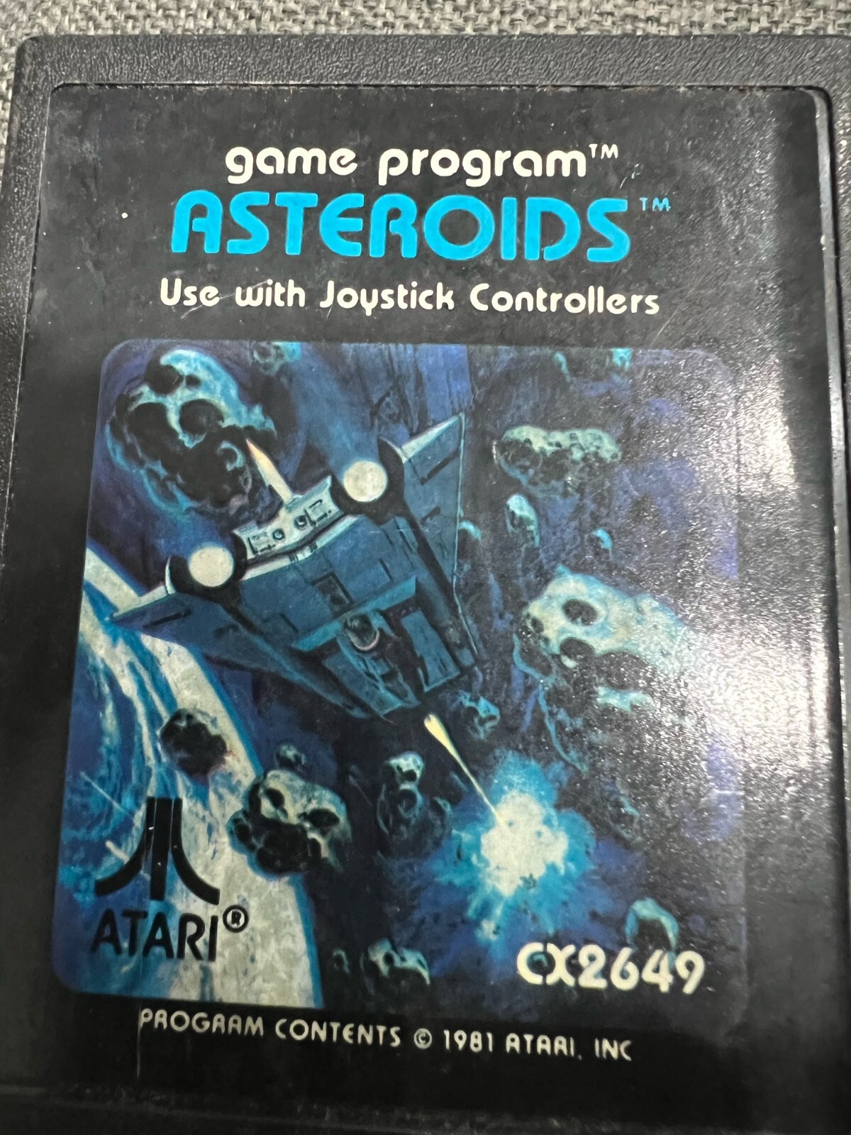 Atari Asteroids Game Cartridge 1981 | eBay