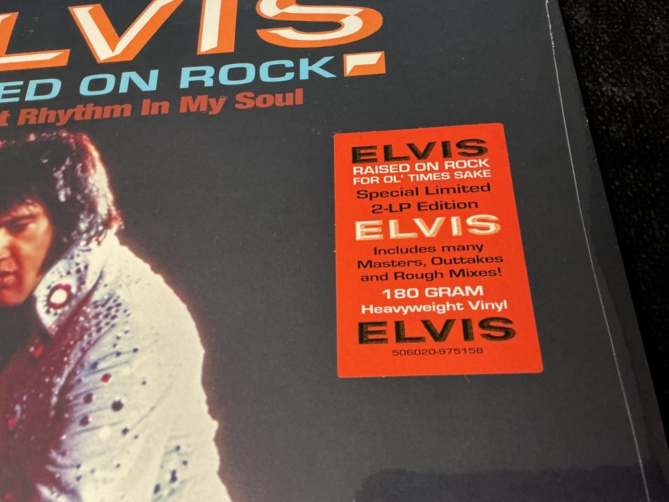 ELVIS PRESLEY 2LP FTD VINYL RAISED ON ROCK FACTORY SEALED W/HYPE ...