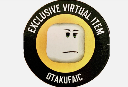 Roblox Celebrity Series 2 Otakufaic Face Item Toy Code Sent FAST in ...