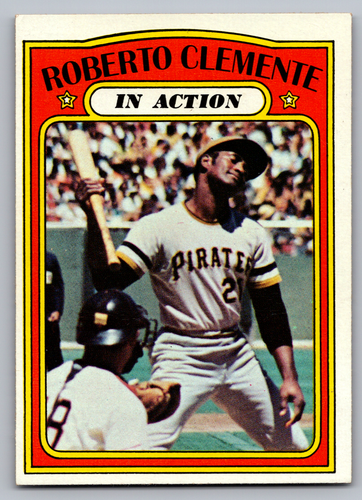 1972 TOPPS #310 ROBERTO CLEMENTE IN ACTION | eBay