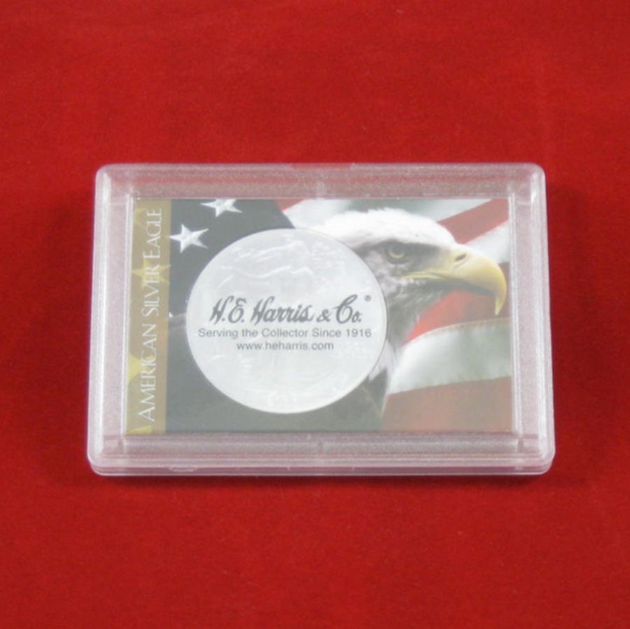 Frosty Coin Cases Holders for 1 oz American Silver Eagles, 10 count | eBay