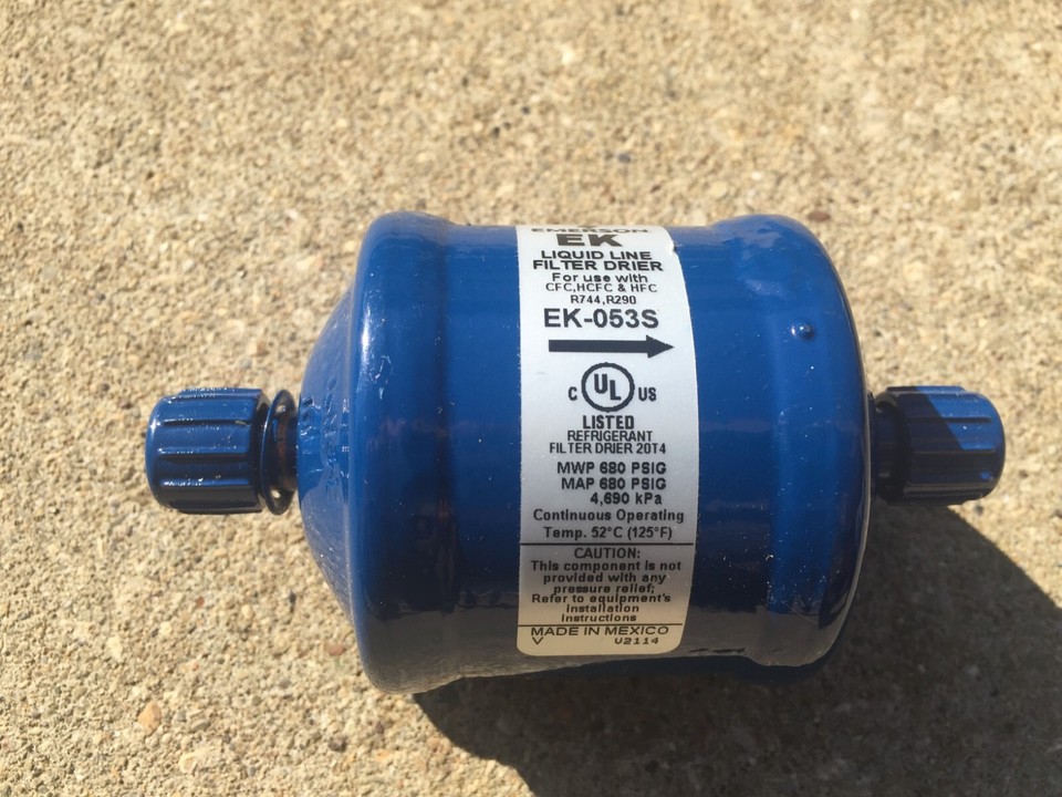 EK-053 S EMERSON EK Liquid line filter drier dryer HVAC refrigeration ...