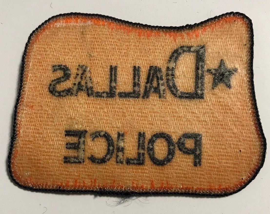 vintage "DALLAS POLICE" PATCH or OREGON LAW ENFORCEMENT OFFICER ...