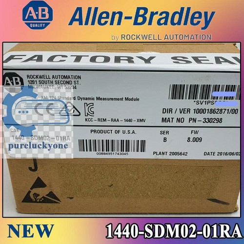 New Allen Bradley 1440-SDM02-01RA /B XM-124 DYNAMIC MEASUREMENT MODULE ...