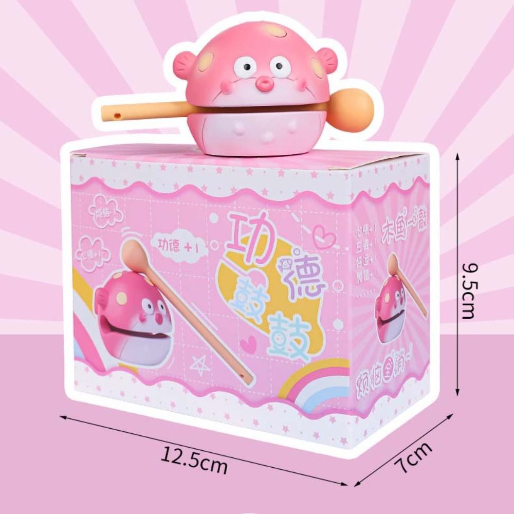 Wooden Fish Cartoon Wooden Fish Animal Shape Percussion Instrument ...