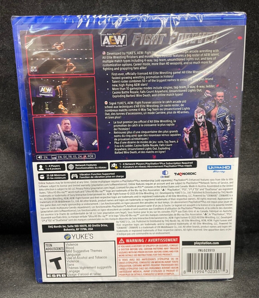 AEW: Fight Forever (PS5/Playstation 5) BRAND NEW | eBay
