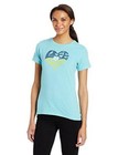 Life is Good LIG Women S Heart Creamy Tee Top Shirt Surfer Blue FAST ...