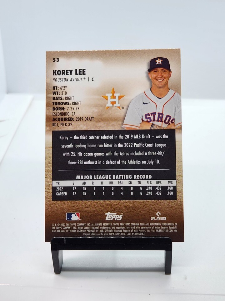 2023 Topps Stadium Club Korey Lee Rookie RC Houston Texans #53 | eBay