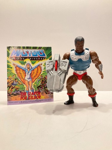 Vintage Motu Clamp Champ Masters of the Universe Figure Complete He-Man ...