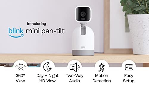Mini Pan-Tilt Camera | Rotating indoor plug-in smart security camera ...