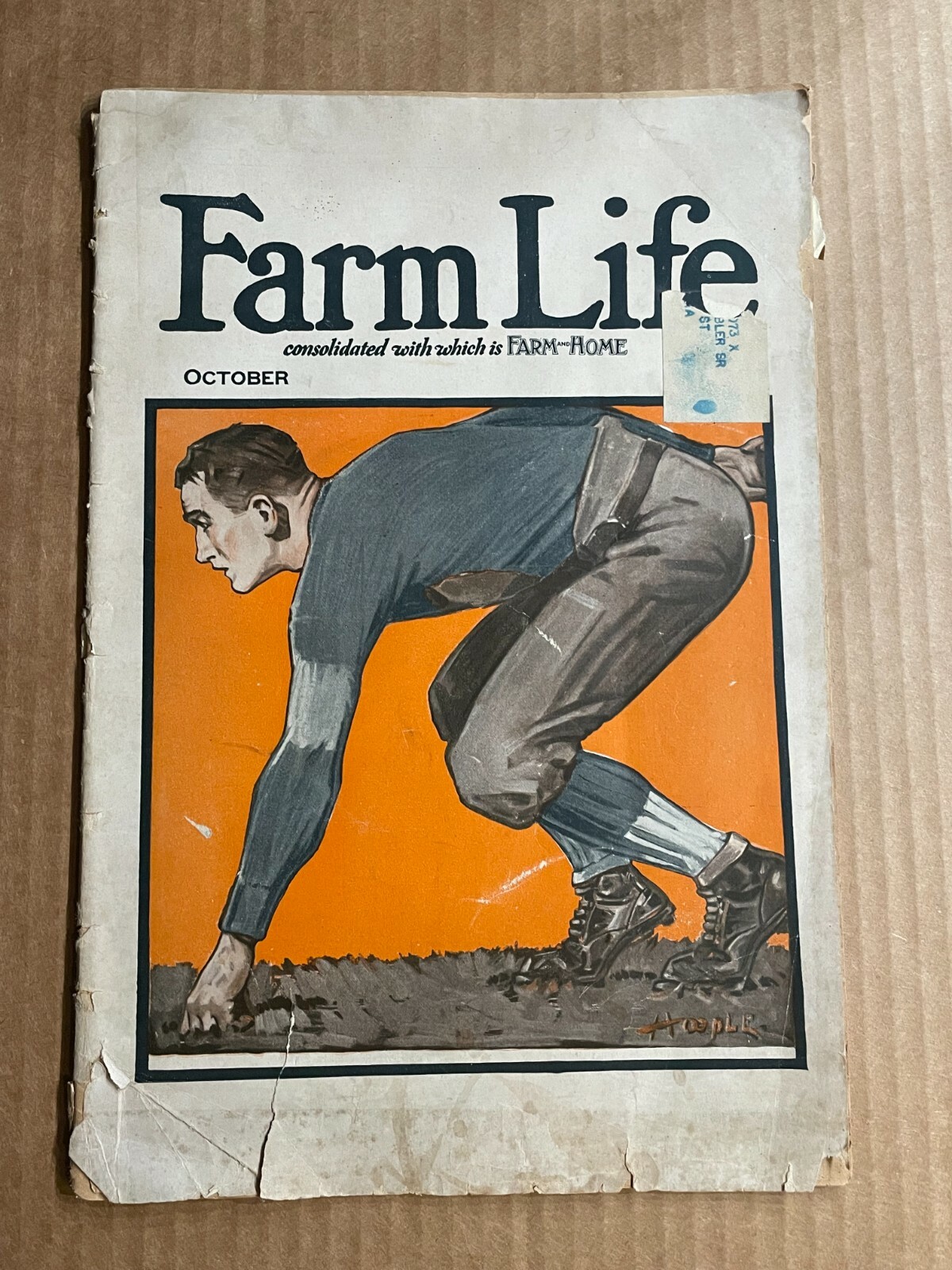 FARM LIFE Magazine - OCTOBER,1926 - FOOTBALL COVER--ELIZABETH WHITTAKER ...