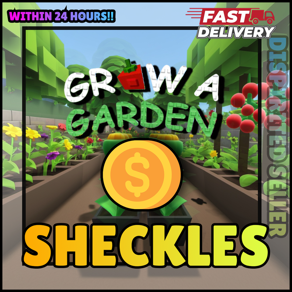 [🐶] ROBLOX GROW A GARDEN | SHECKLES/COINS | SECURE AND FAST DELIVERY | eBay