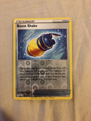 Boost Shake - 142/203 Evolving Skies - Reverse Holo Uncommon Nm Pokemon ...