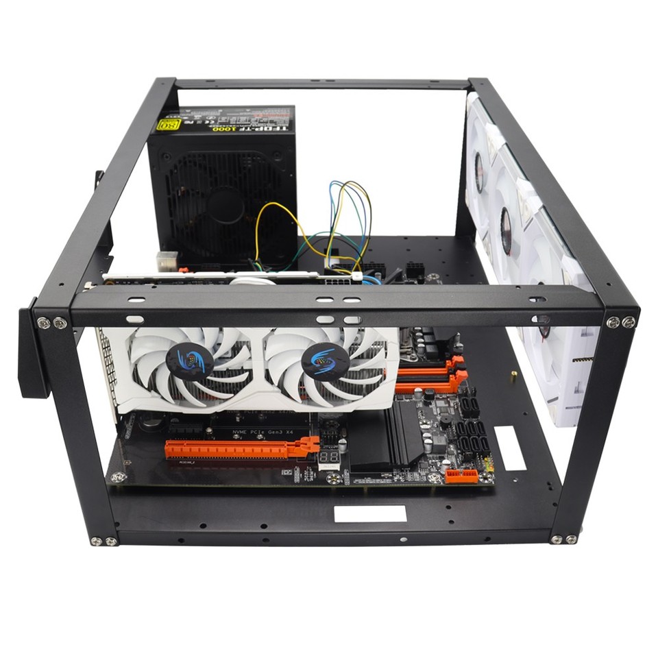 Open Stand-Up and Stackable PC Case Supports EATX ATX M-ATX ITX ...