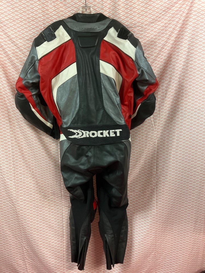 Joe Rocket Leather One Piece Survivor Motorcycle Racing Suit 48 Signs ...