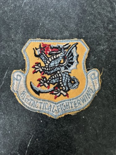 COLD WAR USAF US AIR FORCE 81ST TACTICAL FIGHTER WING PATCH Rare Vtg ...