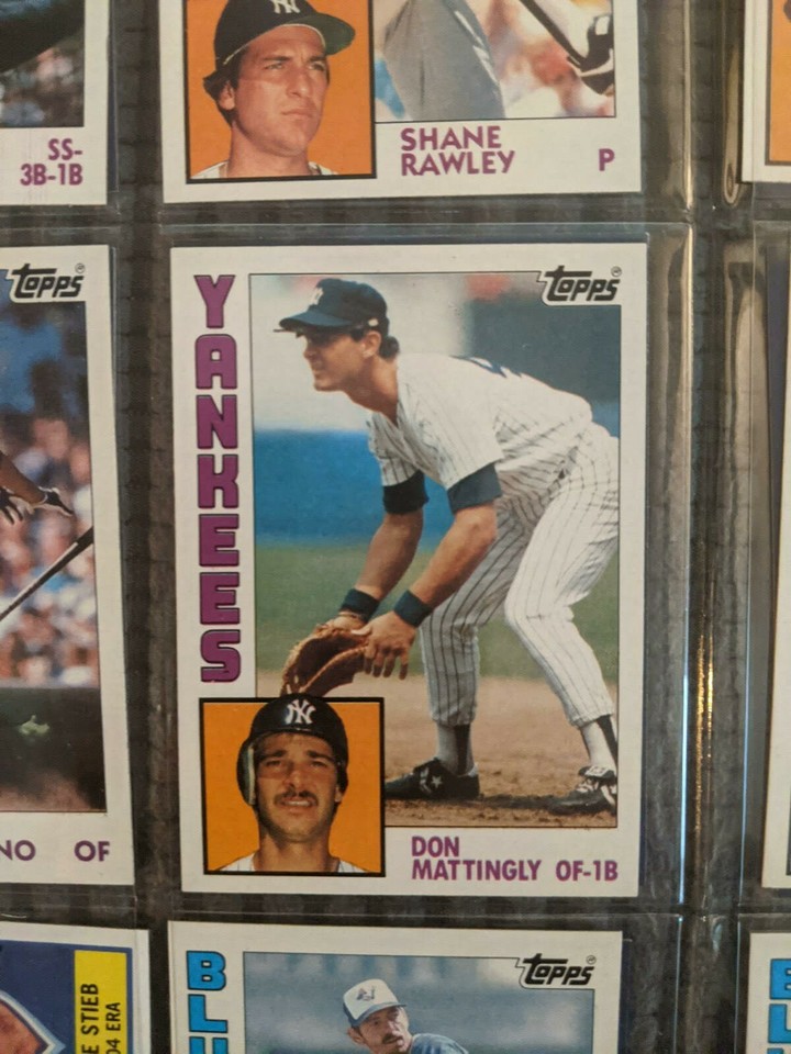 1984 Topps Baseball Cards Complete Set in Excellent Condition - MUST ...