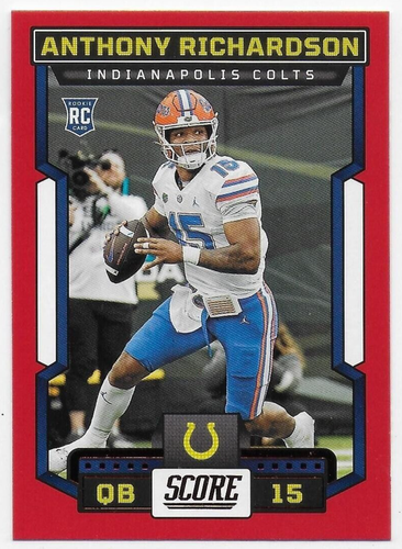 2023 Score Red #304 Anthony Richardson RC - Indianapolis Colts | eBay