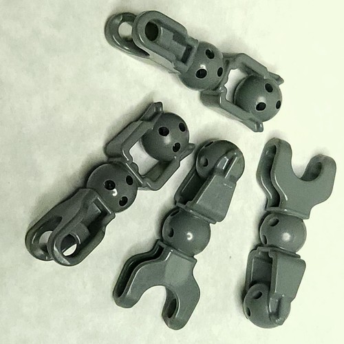 Lego Part 90617 Hero Factory Arm Leg Ball Joint Ball Socket Dark Bluish ...
