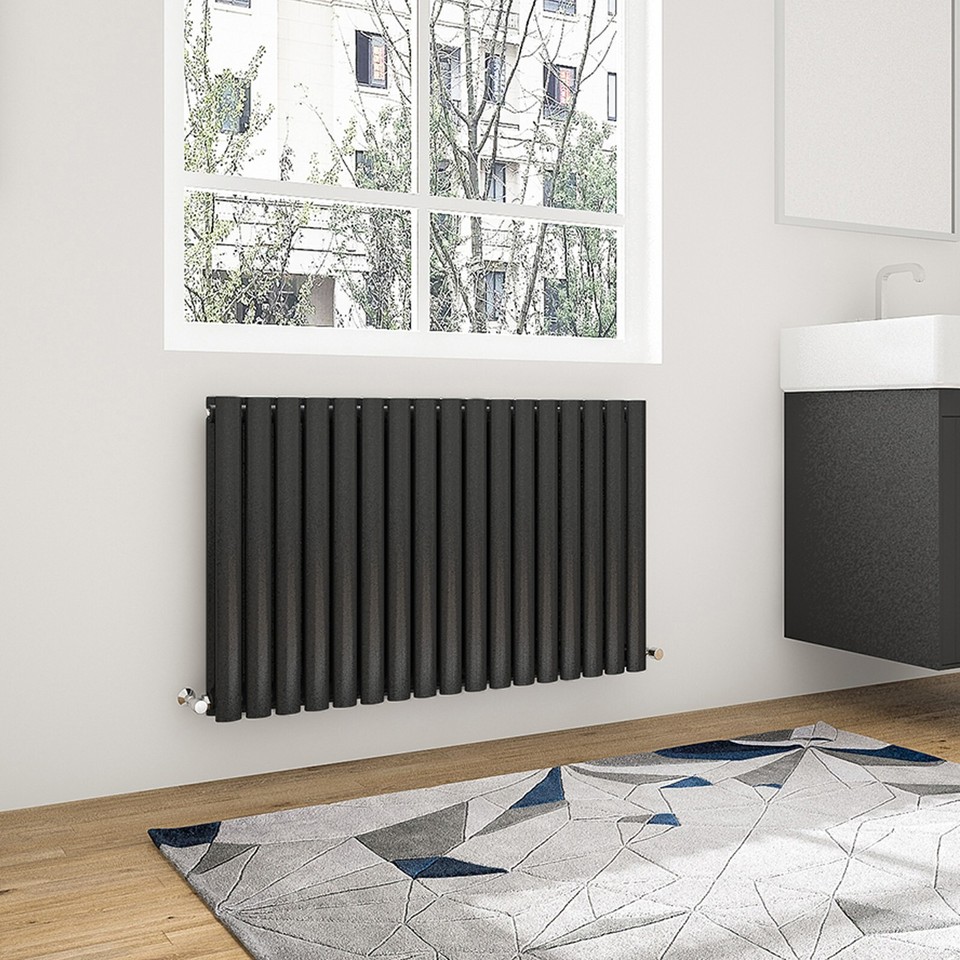 Oval Column Flat Panel Radiator Horizontal Vertical Design Central ...