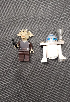 Lego Star Wars Ree-Yees And R2-D2 Minifigures From Jabba's Sail Barge ...