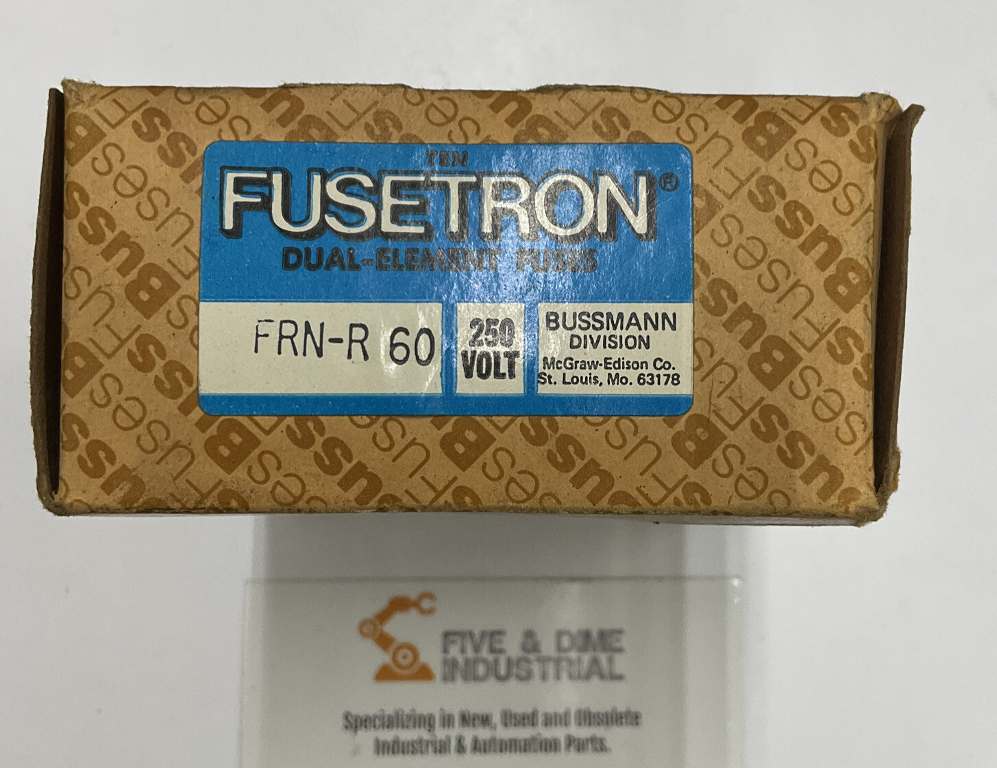 Fusetron FRN-R-60 Box of (10) 250V 60A | eBay