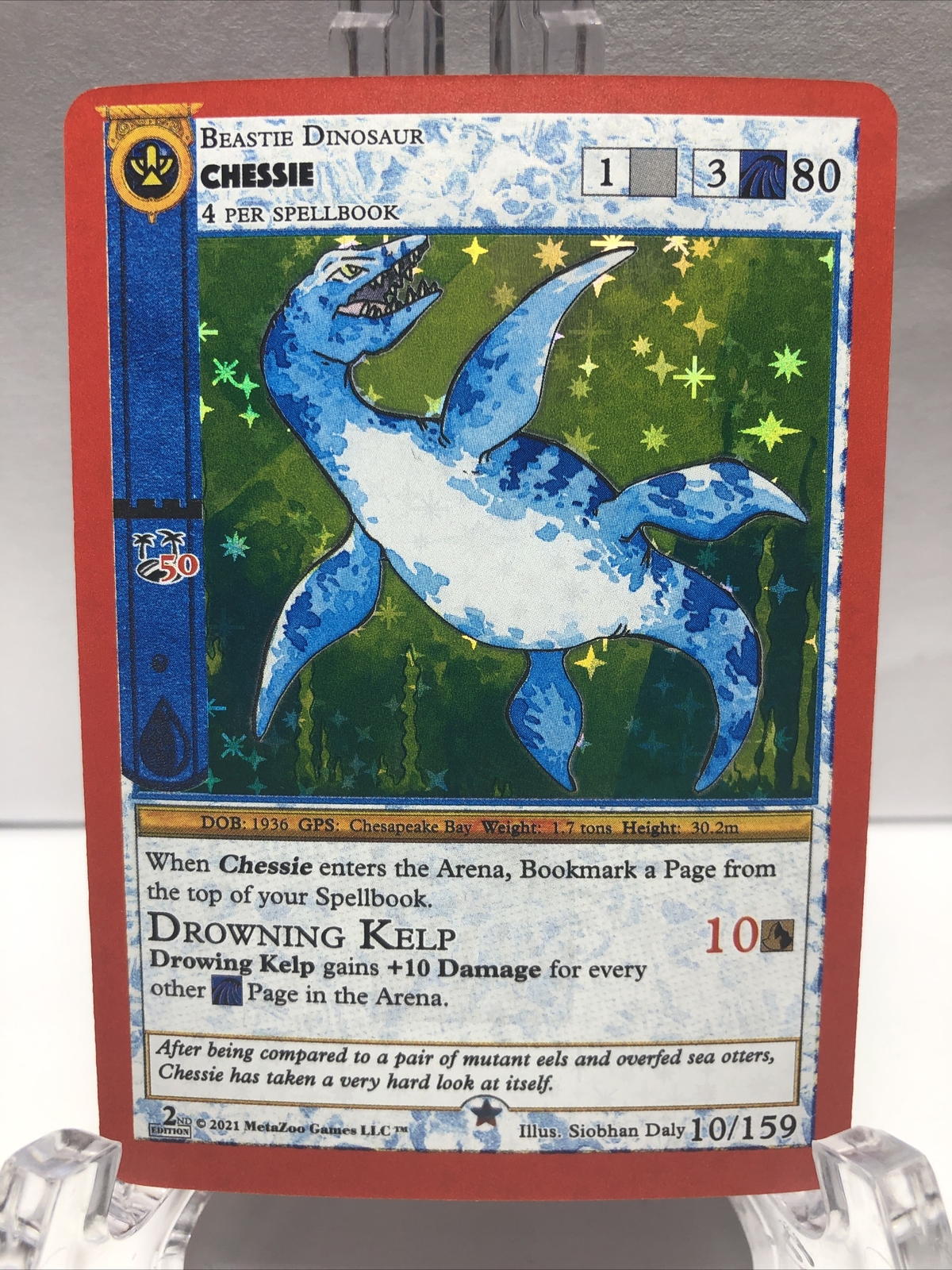 Metazoo Cryptid Nation 2nd Edition - Chessie 10/159 - Full Holo NM | eBay