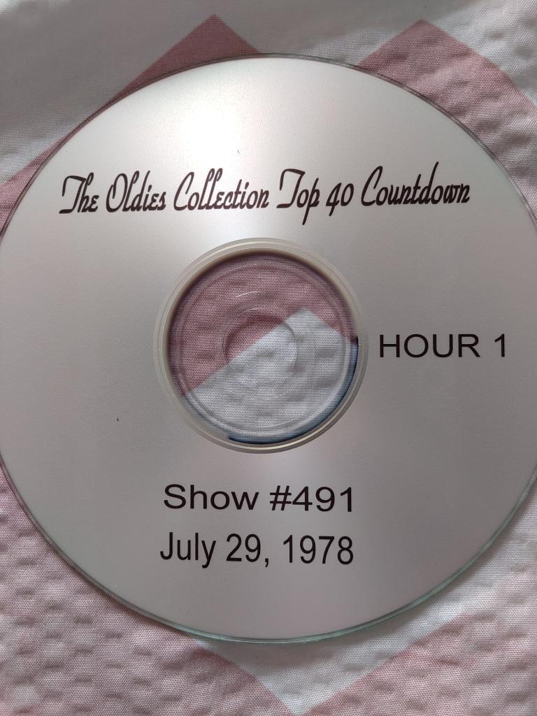 Oldies Collection Top 40 Countdown 7/29/1978 -Show # 491 - See Listing ...