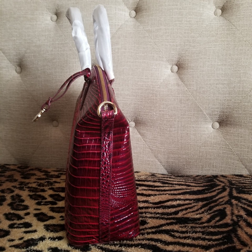 BRAHMIN RUBY OMBRE LARGE DUXBURY SATCHEL | eBay